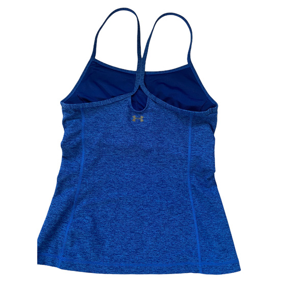 Under Armour | Tops | Under Armour Royal Blue Athletic Tank With Built ...
